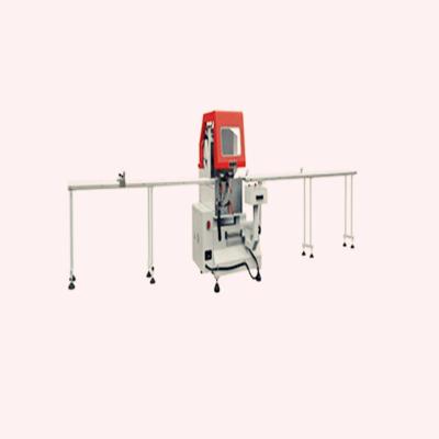 China Single Head Cutting Saw for UPVC and Aluminum Windows 45 90 Degree Cutting Precision ±0.2 mm for sale
