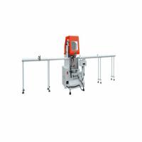 China Single Head Aluminum Cutting Saw 380V 2.2kW for PVC Profile and Extrusion 45° 90° for sale