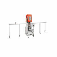 China Aluminum Profile Double Head Cutting Saw 45° 90° Die Cutter Machine for Window Door for sale