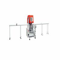 China Aluminum CNC Double Head Cutting Saw Machine for Window Profile 45° 90° Cutting for sale