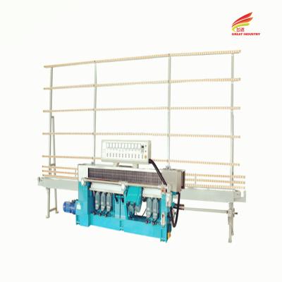 China CNC Glass Grinding and Polishing Machine 5 Power Straight Line Edging 0.5-25mm Glass Thickness for sale