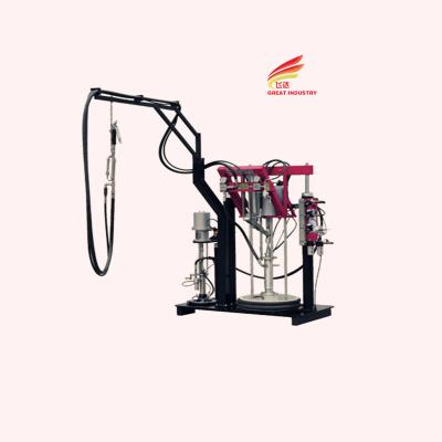 China Manual Flat Glass Coating Machine for Insulating Glass Silicone Sealant Application 2 Component for sale