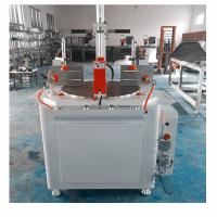 China Aluminium saw single head pvc beads making machines miter upvc single head cutting machine for frames for sale