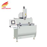 China Single Head 3 Axis Cnc Upvc Window And Door Machine Profiling Water Slot for sale