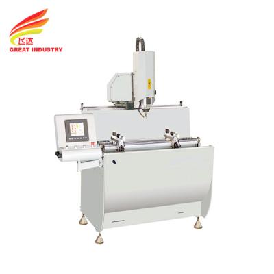 China CNC Automatic Window Door Profile Drilling Milling Machine for Aluminum UPVC PVC ±0.02mm Precision for sale