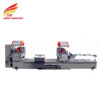 China CNC Double Head Precision PVC Profile Cutter Saw for Windows Doors 500x4200mm Aluminum Cutting for sale