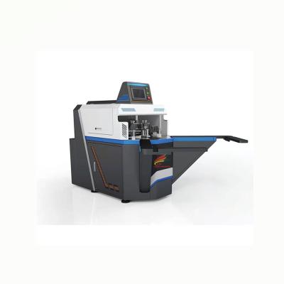 China CNC Aluminum Window Mullion End Milling Machine 180mm Corner Crimping Height for sale