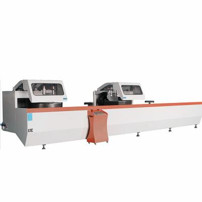 China 5 Axis CNC Corner Miter Notching Machine for Aluminum Curtain Wall Profile Cutting 380V for sale