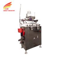 China Six Head Drilling Machine PVC Aluminum Window Door Profile Two Axis Water Slot Milling Machine 1.5-3mm for sale