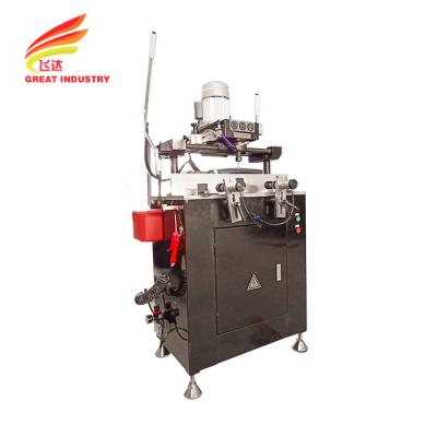 China Six Head Drilling Machine PVC Aluminum Window Door Profile Two Axis Water Slot Milling Machine 1.5-3mm for sale