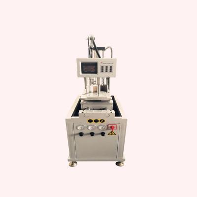 China 18000rmp pvc door manufacturing machines welding corner single head upvc window making machine for sale