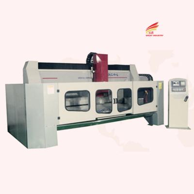 China CNC Glass Engraving Drilling Machine with Glass Lifter 220V 50Hz for sale