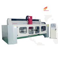 China CNC Glass Processing Centre Glass Door Frame Hole Maker Puncher 220V 50Hz for sale