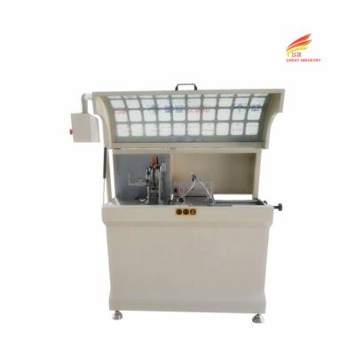 China Automatic CNC Aluminum Window Corner Key Cutting Machine 90 Degree Connector Saw for sale