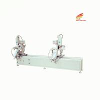 China PVC Window Double Head Sink Milling Machine 4 Spindle CNC Router for UPVC Profile Drainage Groove for sale