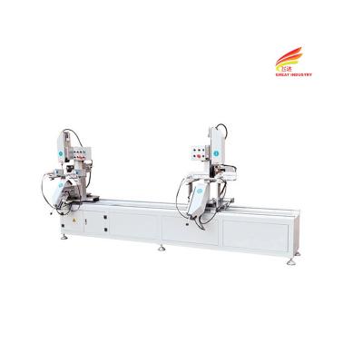 China PVC Window Door Processing Machinery CNC Water Slot Milling Machine 4 Head for sale