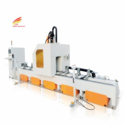 China Aluminium windows doors machines 5000mm single 4 axis aluminum window door machine for sale
