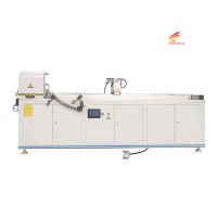 China Automatic UPVC Window Wool Strip Insertion Machine 45 90 Degree Profile Processing for sale