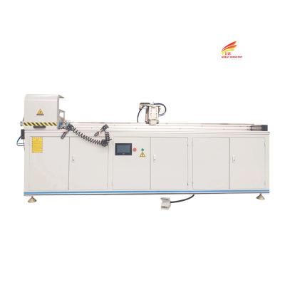China Automatic UPVC Window Wool Strip Insertion Machine 45 90 Degree Profile Processing for sale