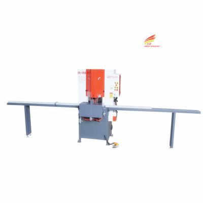 China UPVC Profile Cutting Machine 0.75kW 45° V-Shaped Adjustable Mould for Window Door for sale