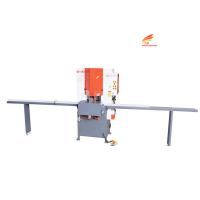 China Double Head Mitre Saw Aluminum Cutting Machine 45° Angle Precision ±0.1mm for Window Door Fabrication for sale