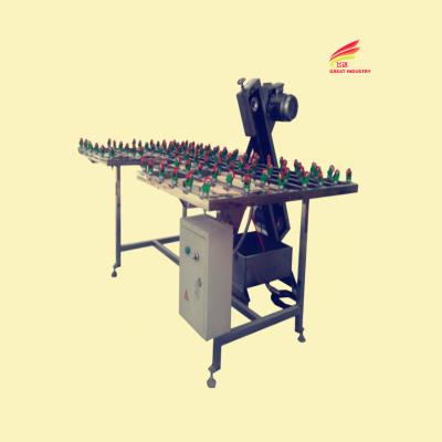 China Mini Glass Beveling Machine Low E Glass Edge Deletion Machine 2kW Glass Edge Polisher for sale