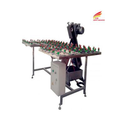 China Portable Handheld Glass Edge Grinding Machine 4 Motors 2kW Low Energy Glass Edging Polisher for sale