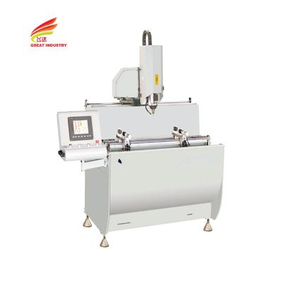 China Pvc window door machine single head aluminum machining centre 3 axis cnc drilling and milling machine for sale