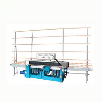 China Vertical Glass Edging Machine Straight Line Glass Polishing Machine 9 Head 220V for sale