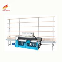 China Automatic Glass Edge Grinding and Polishing Machine 6m/min Variable Speed Glass Edger for sale