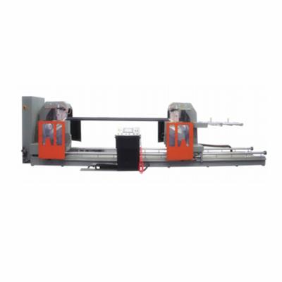 China 5 Axis CNC Double Head Mitre Saw for Aluminum PVC Cutting 0.1mm Precision for sale