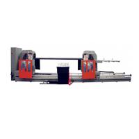China 550mm Photovoltaic Solar Border CNC Cutting Saw 5-Axis PLC Aluminum Cutting Machine for sale