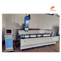 China 3 Axis CNC Aluminum Window Door Milling Machine 0.02mm Precision for PVC UPVC Profiles for sale