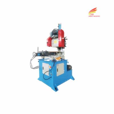 China Large Steel Tube Cutting Saw 45 Degree Double Head Pipe Cutting Machine for Carbon Steel Stainless Steel for sale