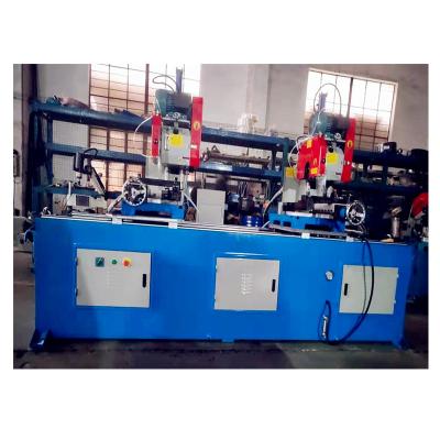 China Double End 45 Degree Aluminum Tube Cutting Machine 800-350mm Nylon Strip Bar Saw for sale