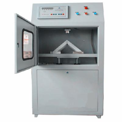 China Sealed cover pvc profile making machines strength testing pvc window door machine for sale
