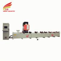 China 3 Axis CNC Aluminum Profile Drilling and Milling Machine with 6-Position Tool Magazine for sale