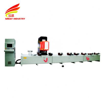 China Aluminum Profile CNC Drilling Milling Machine 3 Axis for Door Window Curtain Wall Processing for sale