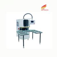 China Intelligent CNC 90 Degree PVC Window Corner Cleaning Machine 2 Axis 5 Tools for sale