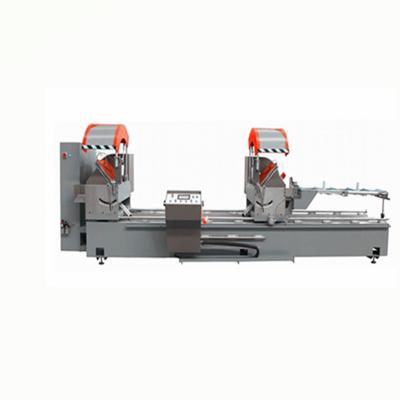 China CNC double saw cutting machines aluminum window door machine double head for sale