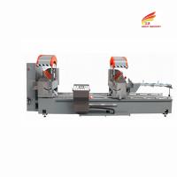 China PVC Window Door Profile Extrusion Cutter CNC Cutting Machine 45 Degree 90 Degree Sawing for sale