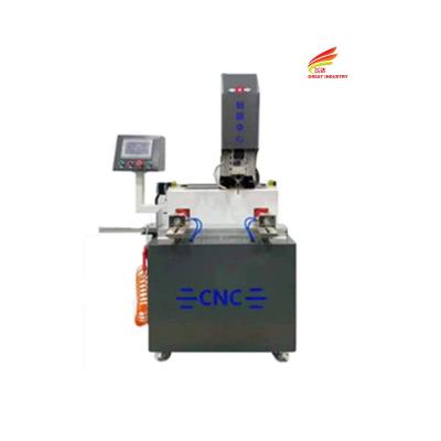China Semi Automatic UPVC Door Window Lock Cutting Machine 3 Axis CNC Milling for Aluminum Profiles for sale