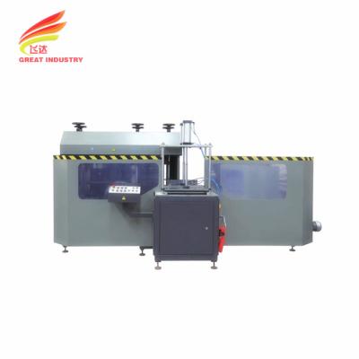 China PVC Profile Window Cutting Saw Aluminum Curtain Wall Notching Machine 1500mm Stroke for sale