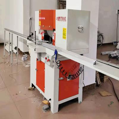 China PVC Aluminum Profile Cutting Machine 12.5kW CNC Center 45° Angle Cutting for sale