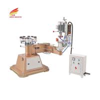 China Irregular shape glass edging machine automating round glass horizontal edge polishing machine for sale