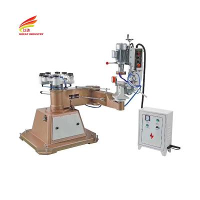 China Glass Multi-Stage Edging Machine for Round Duckbill Bevel Edges Grinding and Polishing 2002 for sale
