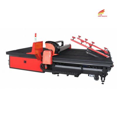 China CNC Glass Cutting Machine with Cutting Table for Straight and Shaped Glass 2002 for sale