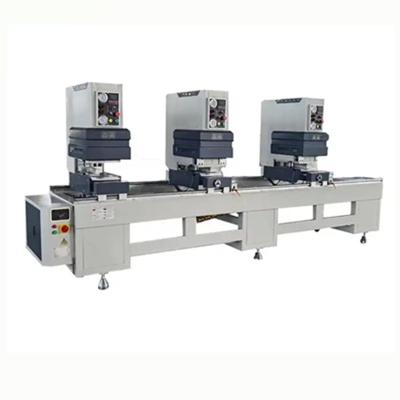 China Upvc corner three head welding machines pvc window welder machine for sale