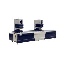 China Two Head Seamless Welding Machine for PVC Window and Door Profiles 0.2mm Weld 30-180 Degree for sale