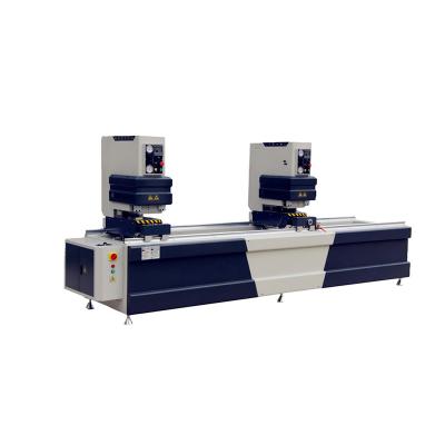 China Two Head Seamless Welding Machine for PVC Window and Door Profiles 0.2mm Weld 30-180 Degree for sale